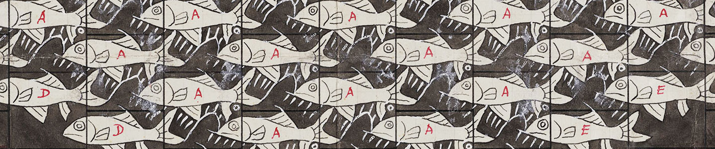 A Facade with Fish and Birds | Museum Escher in The Palace